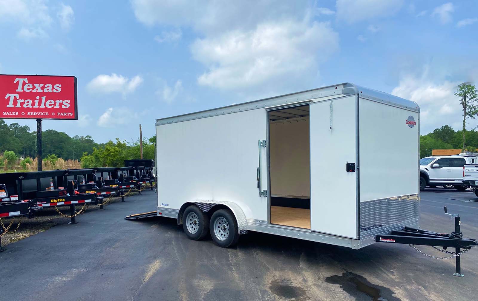 Custom Small Cargo Trailers